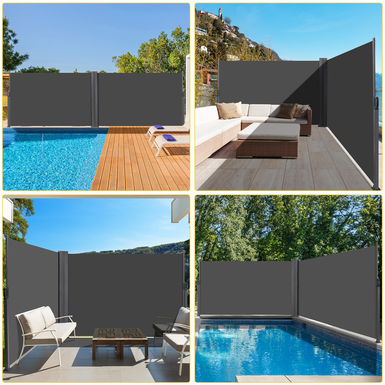 Bonirky 236" X 71" Side Awning | Wayfair